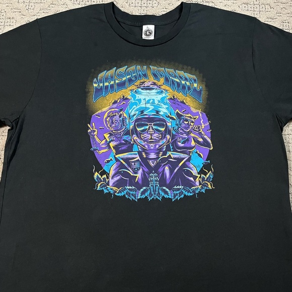 Gildan | Shirts | 4 Jason Mraz Artist Wild Cats Space Blue Us Blanks ...